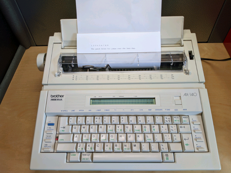 Word Processor Typewriter for sale in UK | View 44 ads
