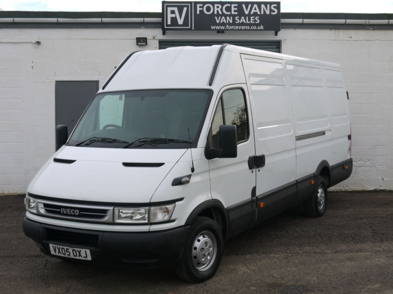IVECO DAILY 35S12 HPI 2.3 AUTO LWB PANEL DELIVERY LOGISTICS WORK CAMPER ...