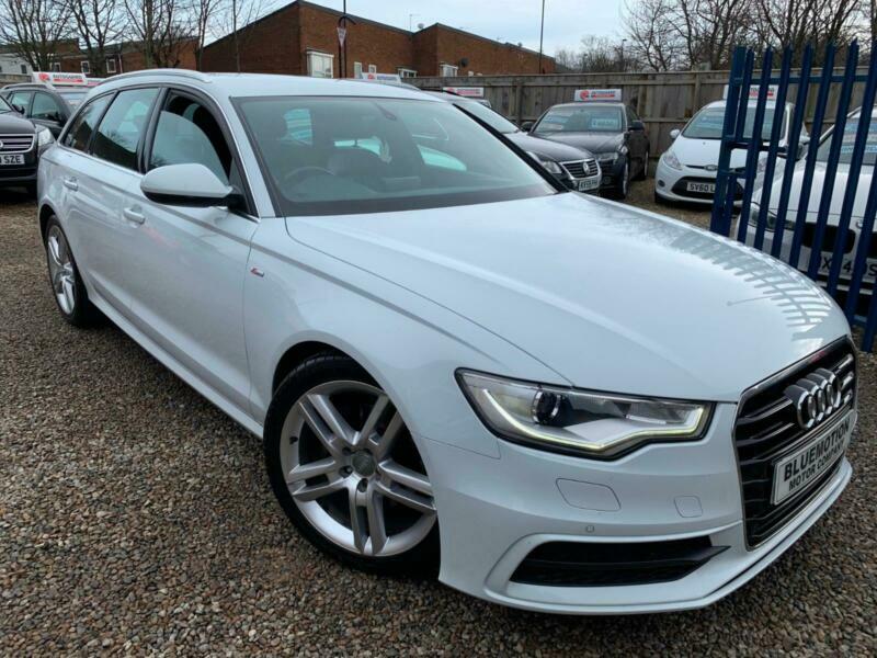 2012/12 Audi A6 Avant 2.0 TDI S Line, Estate, White LOOKS GREAT NICE ...