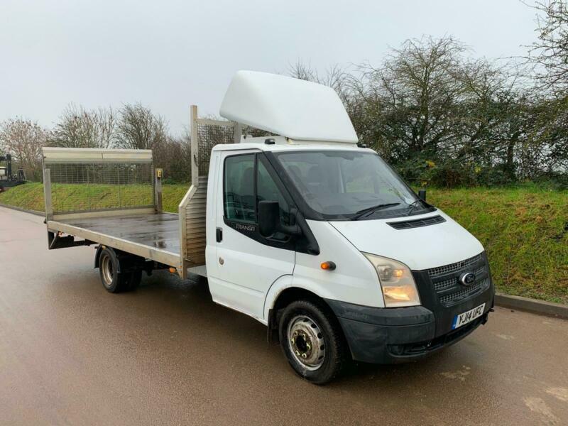 Ford Transit 2.2TDCi 2014REG 125PS 17FT FLATBED WITH TAIL LIFT FOR SALE ...