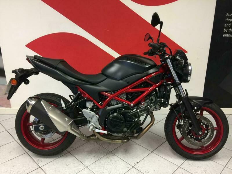 Suzuki SV650 2020 Matt Black/Red | in Norwich, Norfolk | Gumtree