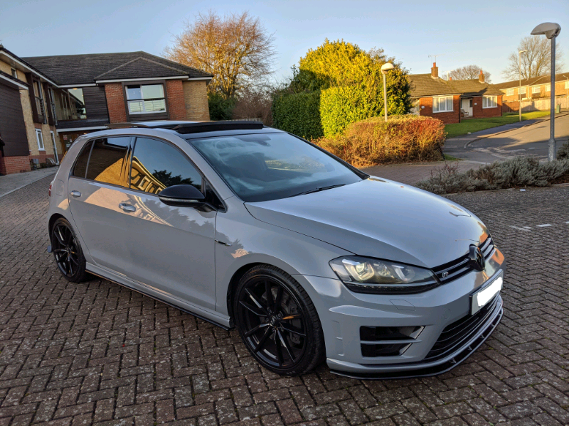 2014 VOLKSWAGEN GOLF R DSG NARDO GREY MODIFIED S3 RS3 M4 M3 M5 M6 A45 ...