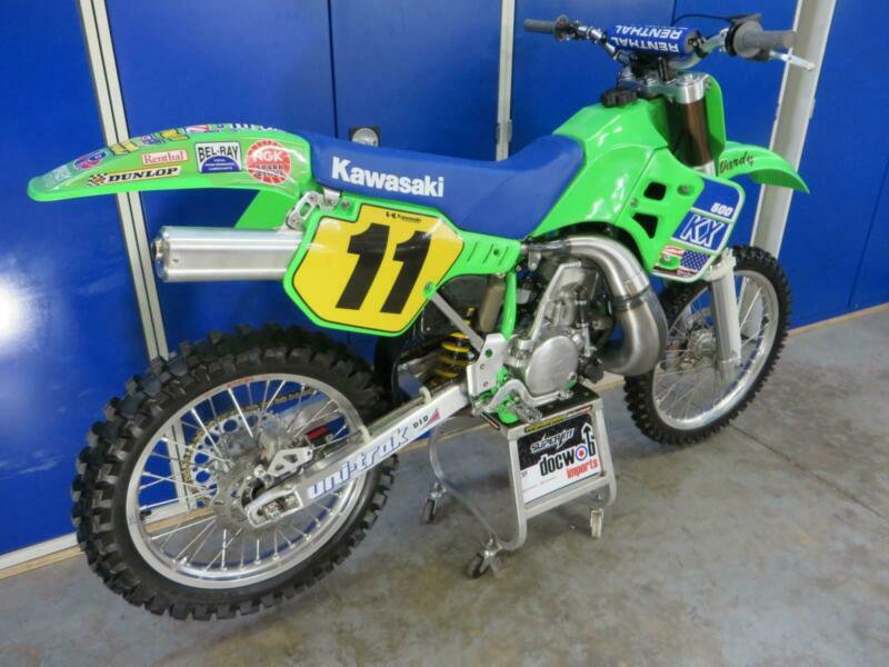 Kawasaki KX 500 Jeff Wards VMXDN racebike FULL specification DocWob ...