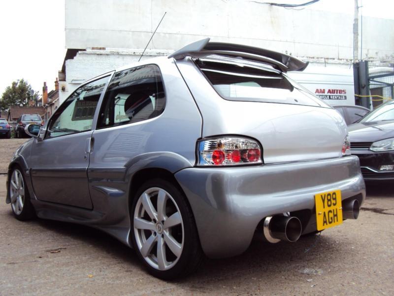 Citroen Saxo VTR – WITH FULL MODIFIED BODY KIT – DOUBLE LOUD EXHAUST ...