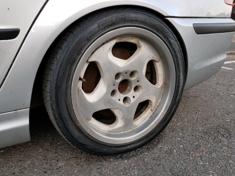 17 inch Bmw Throwing Star Alloy Wheels & Tyres - e36 e46 e34 e38 bbs 5 ...
