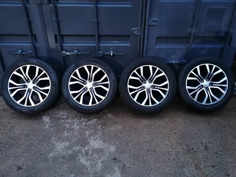 18" Original OEM MITSUBISHI OUTLANDER Alloy Wheels & Tyres | in ...