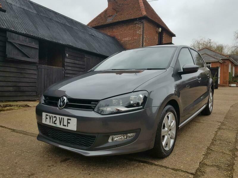 2012, Volkswagen, Polo, 1.2 (60ps) Match Hatchback 5d, Grey, Only 33K ...