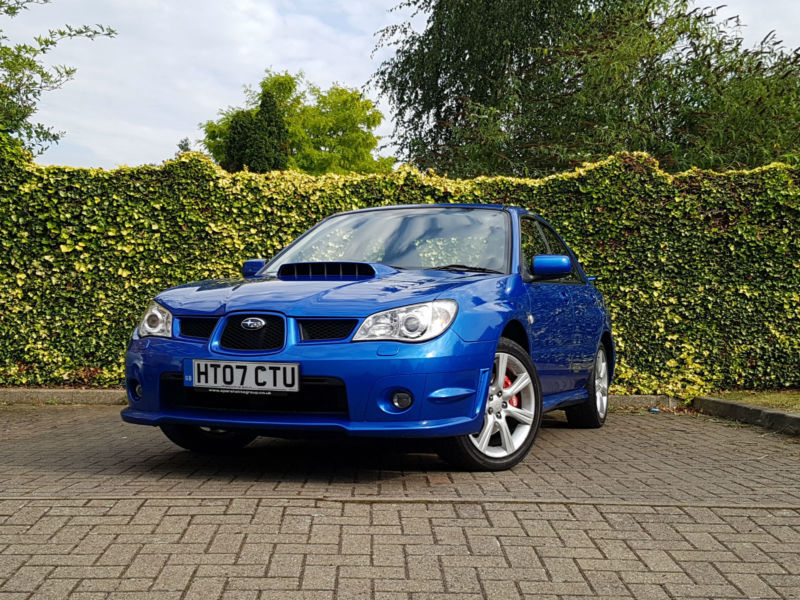 2007 07 Reg Subaru Impreza 2.5 WRX,BLUE,MANUAL,4 DOORS,42,000 MILES F.S ...