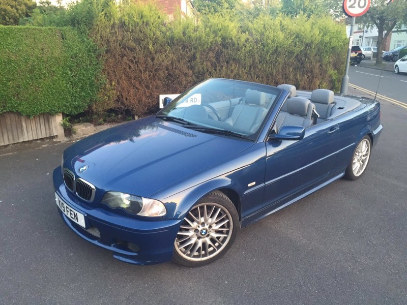 BMW 325i M SPORT CONVERTIBLE BLUE BARGAIN | in Birmingham City Centre ...