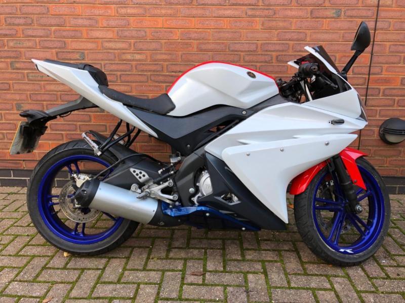2012 YAMAHA YZF R125 125cc - 6K MILES - WHITE/RED - YZFR 125 - 1 PREV ...