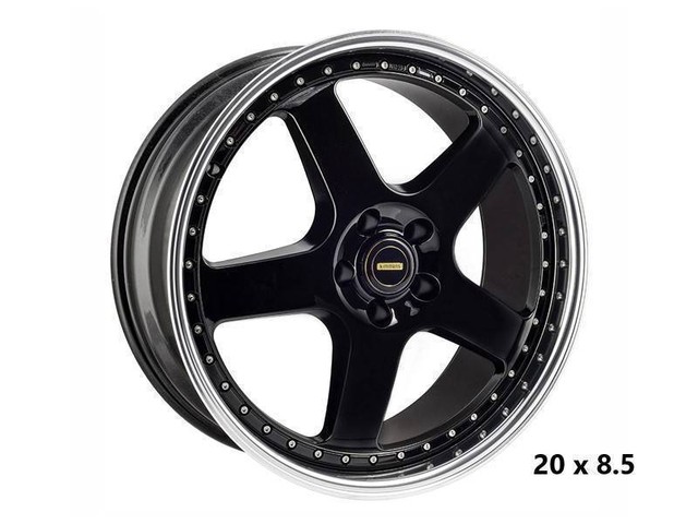 20 Inch Gloss Black Simmons FR1 Wheels & Tyre Ford FG FGX XR6 XR8 ...