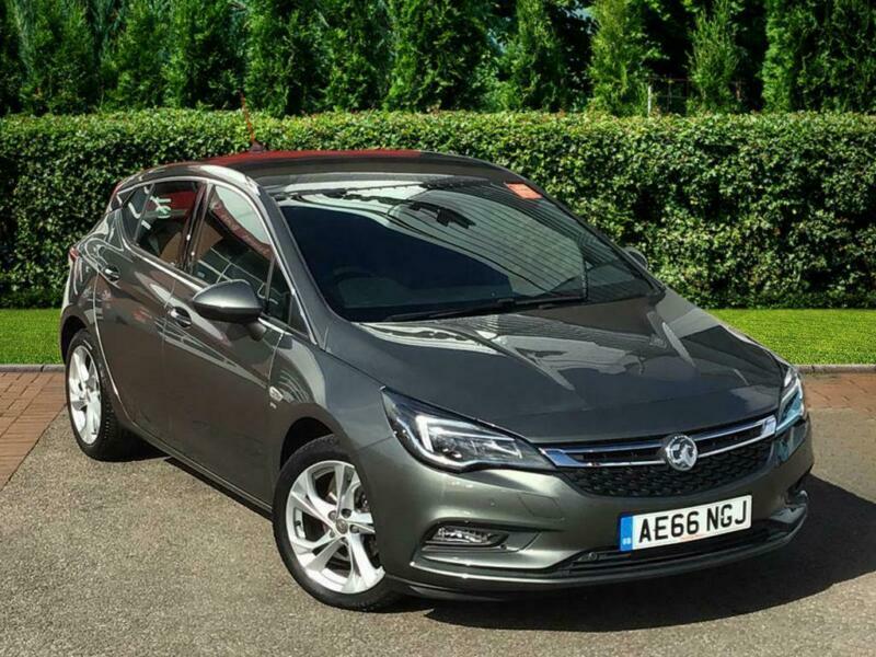 2016 Vauxhall Astra 5dr 1.0t 105ps Sri Efx St/sp Petrol grey Manual ...