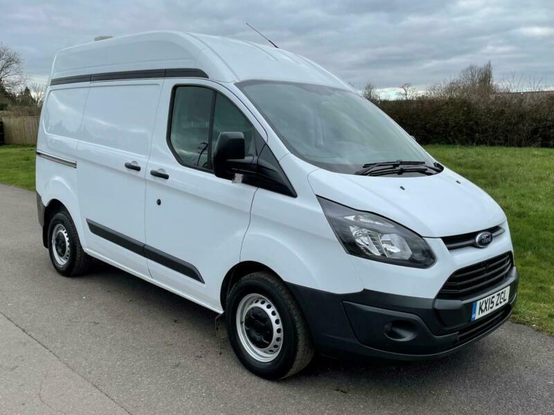 2015 Ford Transit Custom 2.2TDCi L1H2 SWB High Roof White Van *30,630 ...