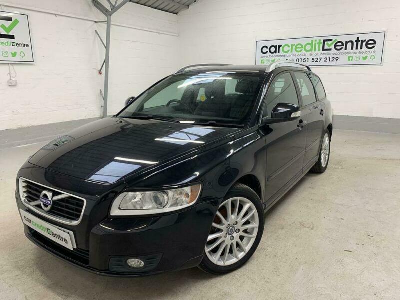 *BUY NOW FROM £28 PER WEEK* BLACK VOLVO V50 1.6 DRIVE SE LUX EDITION S ...
