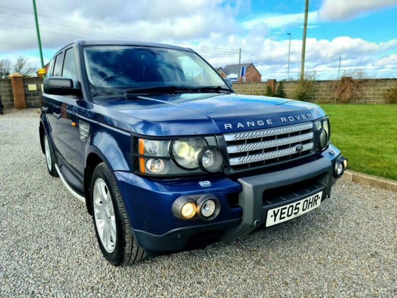 2005 05 RANGE ROVER SPORT 2.7 TDV6 HSE, CAIRNS BLUE, BLACK LEATHER ...