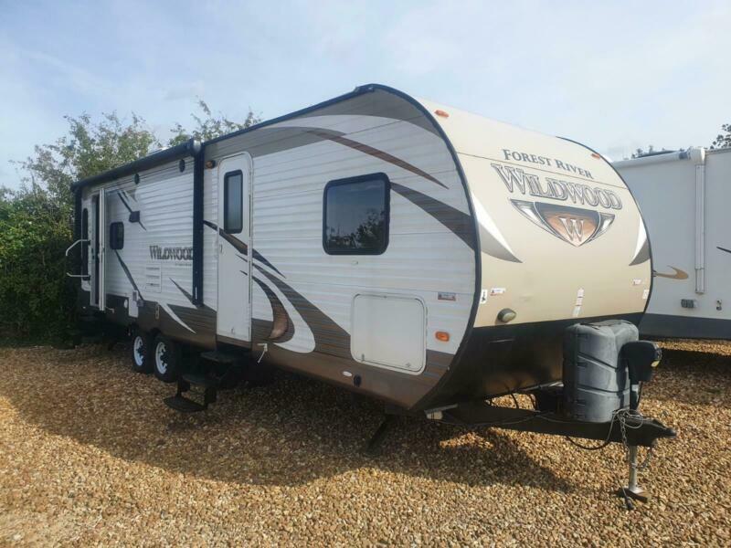 FOREST RIVER WILDWOOD 28RLDS 28ft American Caravan RV 5th Wheel Trailer ...