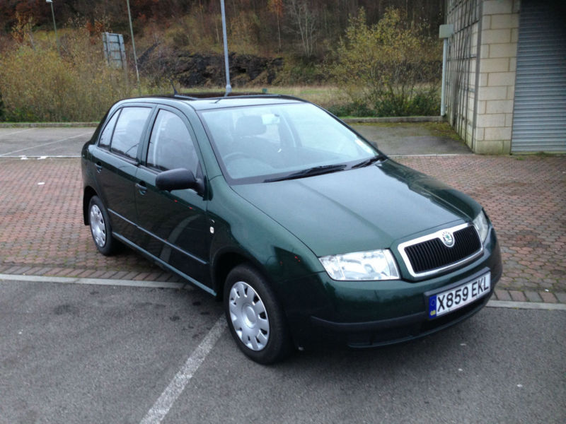 2001 Skoda Fabia 1.4 MPi Classic 8 Valve 5 Door Dragon Green Metallic ...