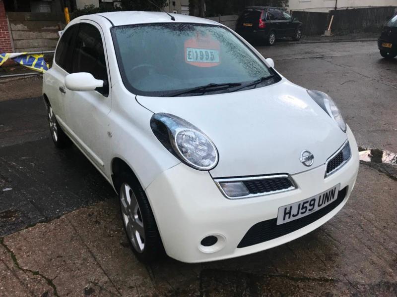 2009 White Nissan Micra 1.2 with 63,000 miles | in Bournemouth, Dorset ...