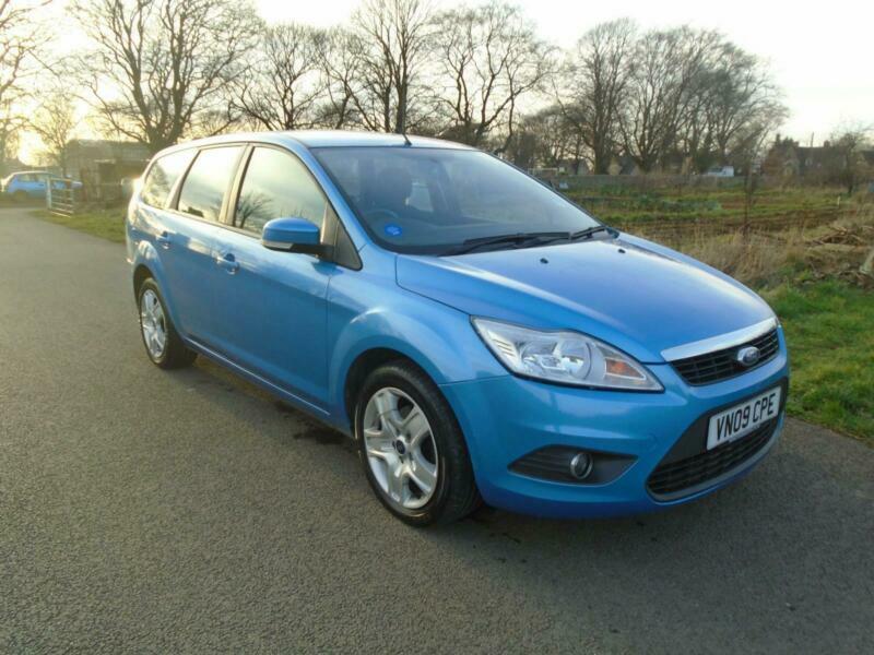 2009 09 Ford Focus 1.6TDCi 110 ESTATE DIESEL Style METALLIC BLUE | in ...