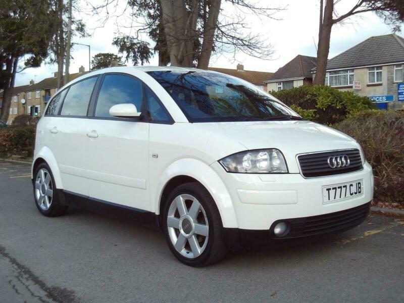 AUDI A2 1.4 WHITE TDI 2004 FSH COMPLETE WITH M.O.T HPI CLEAR INC ...