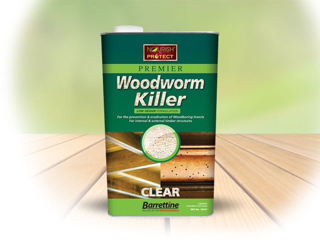BARRETTINE SOLVENT PRESERVER WOODWORM KILLER OIL WOOD BORING INSECTS ...