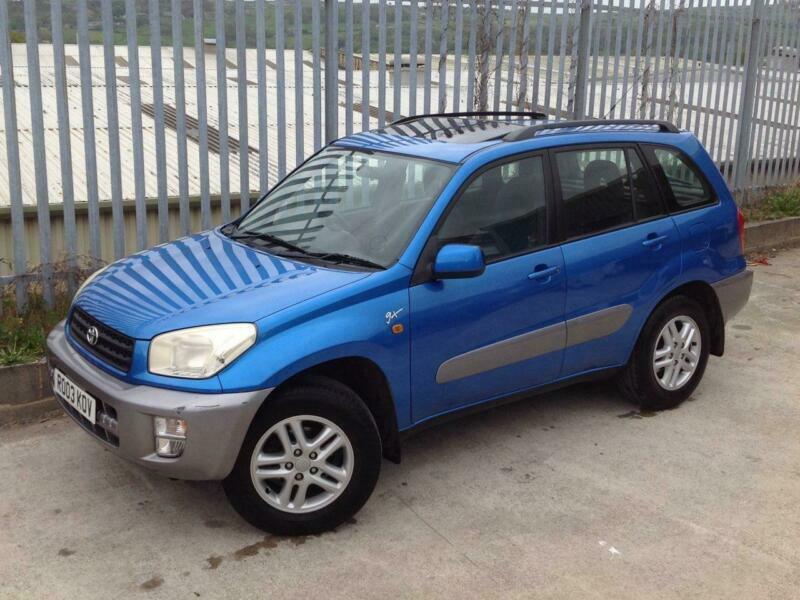2003 TOYOTA RAV-4 2.0 GX VVT-I MANUAL PETROL 5 DOORS BLUE | in Keighley ...