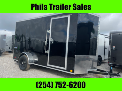 2025 Continental Cargo New 6x12 V-nose Cargo Enclosed Trailer Cargo ...
