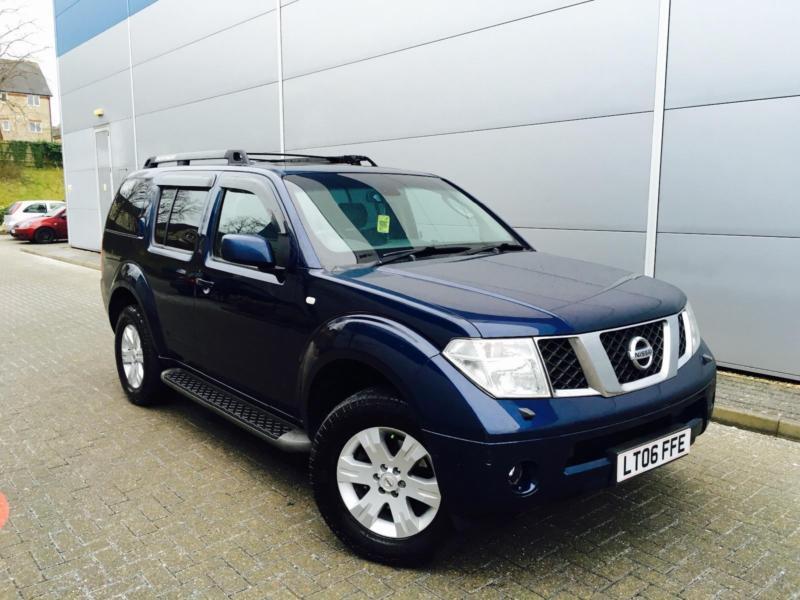 2006 06 Reg Nissan Pathfinder 2.5 dci auto T-Spec + SAT NAV + LEATHER ...