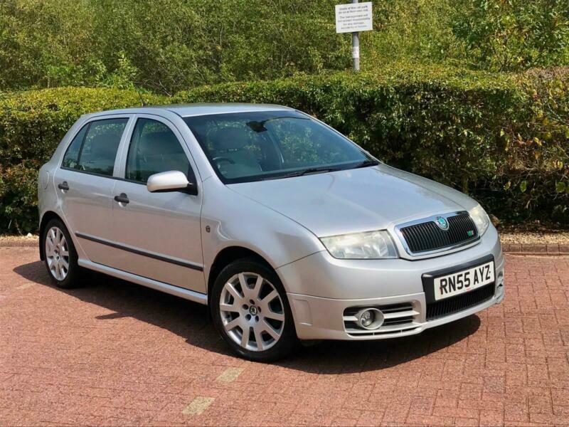 2006 Skoda Fabia 1.9 TDI PD 130 vRS 5dr Silver Mk1 130BHP HATCHBACK ...