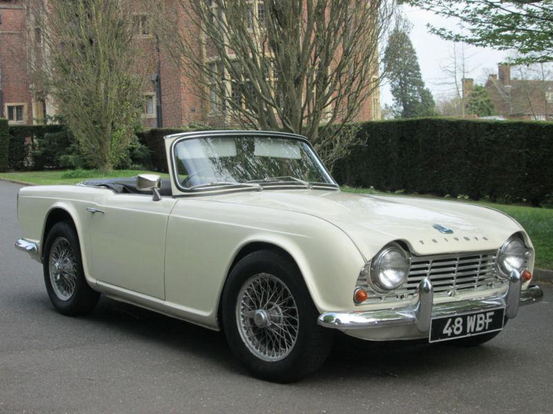 1963 Triumph TR4 Rare White Dash Model. Convertible. OVER DRIVE. RHD ...