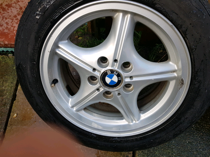 BMW 16 inch alloy wheels x4 , 3 with tyres 1 without | in Wigan ...