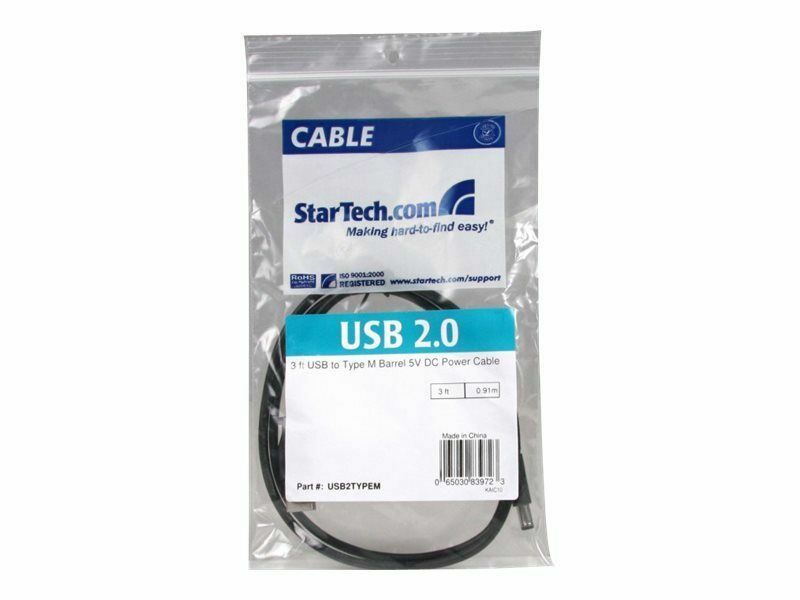 Startech.com Type M Barrel Power Cable USB2TYPEM online kaufen | eBay.de