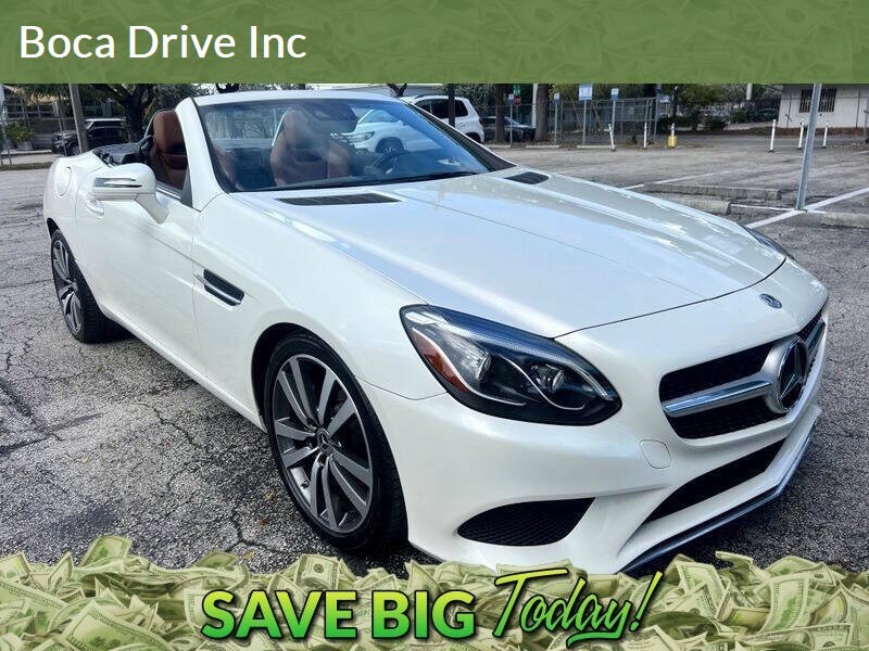 White Mercedes-benz Slc With 31725 Miles Available Now! - Used Mercedes ...