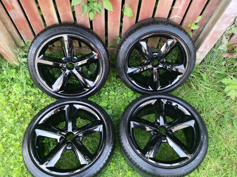 Audi A5 S Line Genuine 18” Ronal Alloy Wheels 5x112 In West Calder
