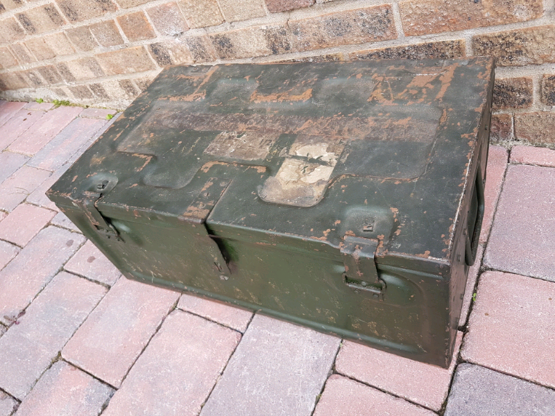 **£95** Large Military Box with original markings and tags. | in ...
