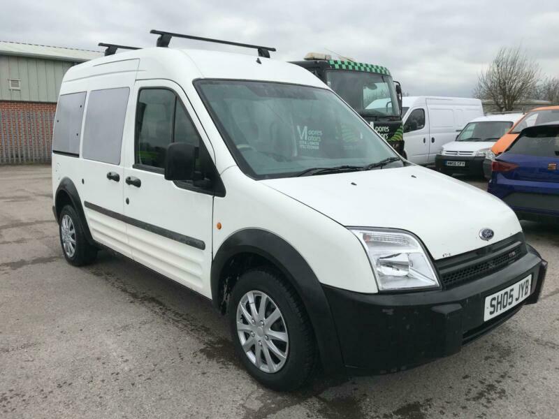 2005 FORD TRANSIT CONNECT 90PS LWB 5 SEAT TOURNEO WHITE **NO VAT** | in ...