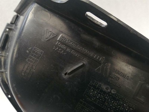 PORSCHE CAYMAN 981 GT4 Left Intake Duct 98150454904 Rahmen Lufteinlass ...