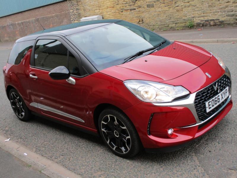 Citroen DS3 1.2 PureTech Elegance ( 110BHP ) ( S/S ) 2016.5MY 3 Dr Red ...