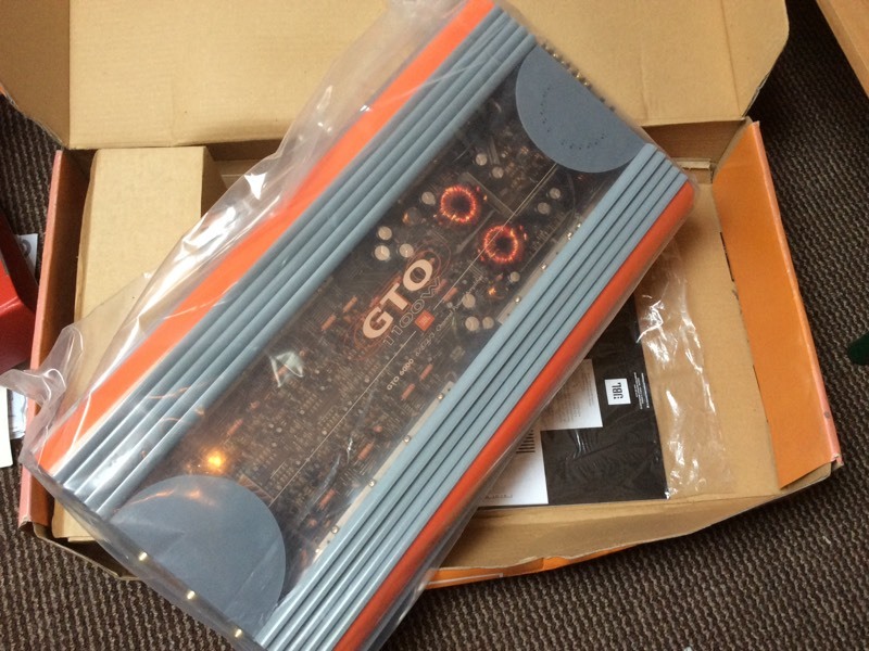 JBL GTO 6000 1100w 6 channel amp amplifier ice audio car | in Merthyr ...