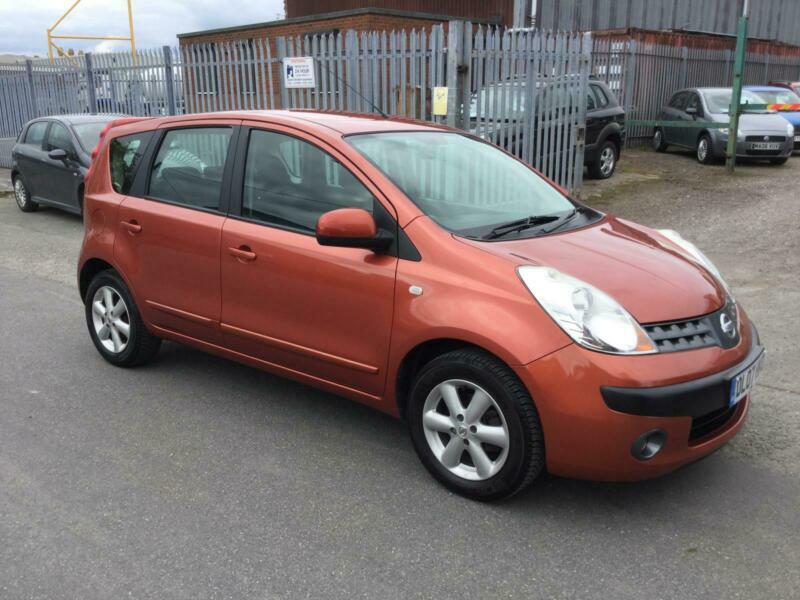 NISSAN NOTE 1.4 16v SE 2007 ORANGE MPV 1 OWNER 50k HISTORY SERVICED NEW ...