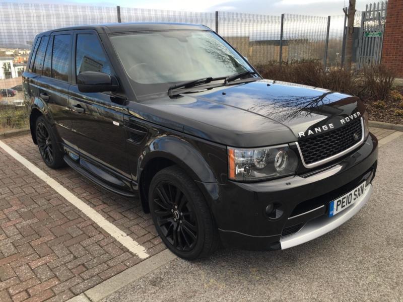 2010 10 Black Land Rover Range Rover Sport 3.0TD V6 HSE Autobiography ...