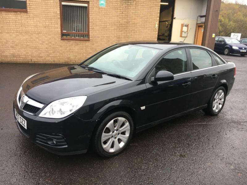 07 07 Vauxhall Vectra 1.8i VVT ( 140ps ) Exclusiv Black 5 Door 67857mls ...