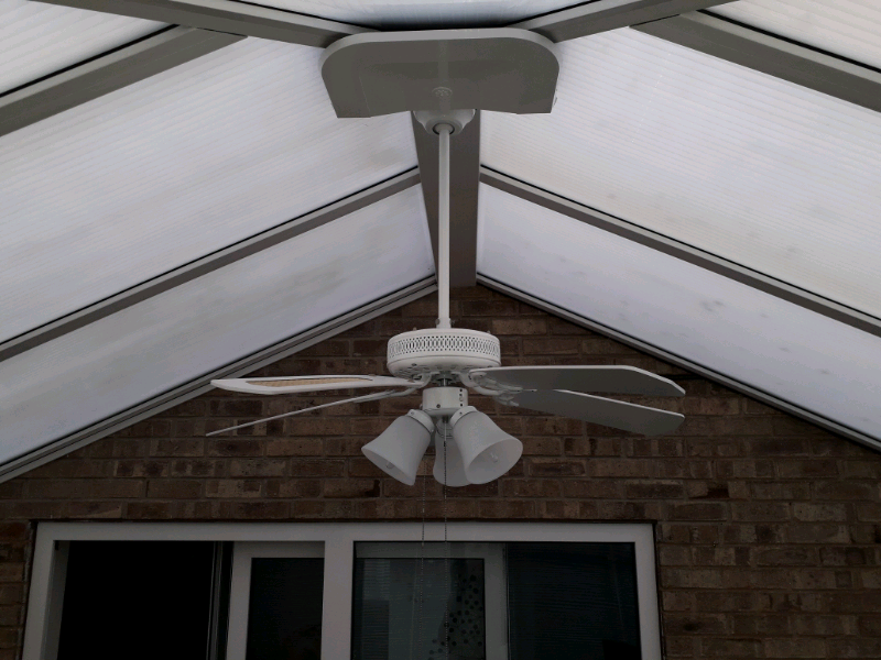How To Install A Ceiling Fan In Conservatory Roof | Homeminimalisite.com