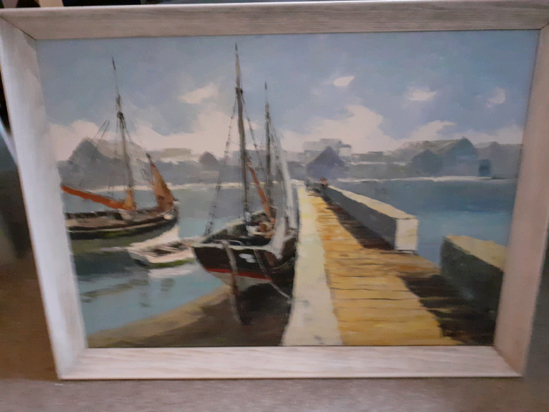 Harbour Scene Paintings for sale in UK | View 61 bargains