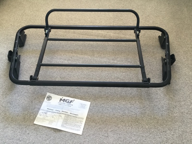 MGF MGTF luggage carrier boot rack by MG | in Granton, Edinburgh | Gumtree