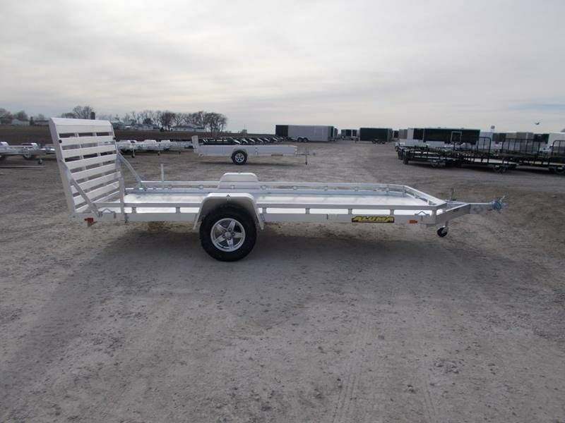 2021 Aluma 7814st 14' Aluminum Utility Trailer - New Aluma 7814st for ...