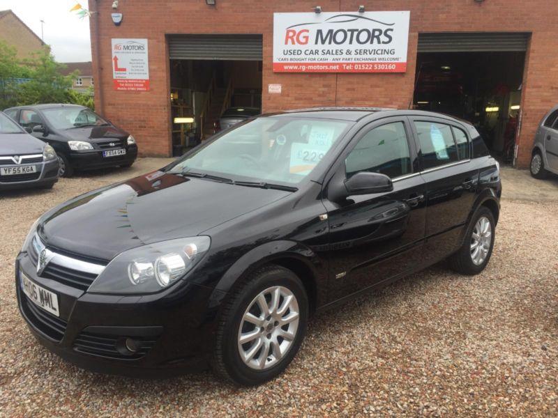 2006(06) Vauxhall/Opel Astra 1.6 16v Design Black 5dr Hatch **ANY PX ...