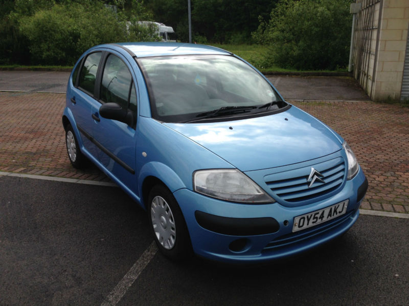 54 reg Citroen C3 1.1i L 5 Door Bright Metallic Blue | in Blackwood ...
