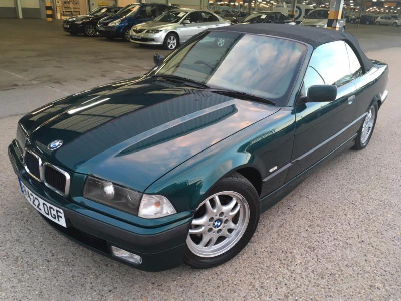 1999 BMW 328 E36 CONVERTIBLE RARE INDIVIDUAL BOSTON GREEN 88K MILES ...
