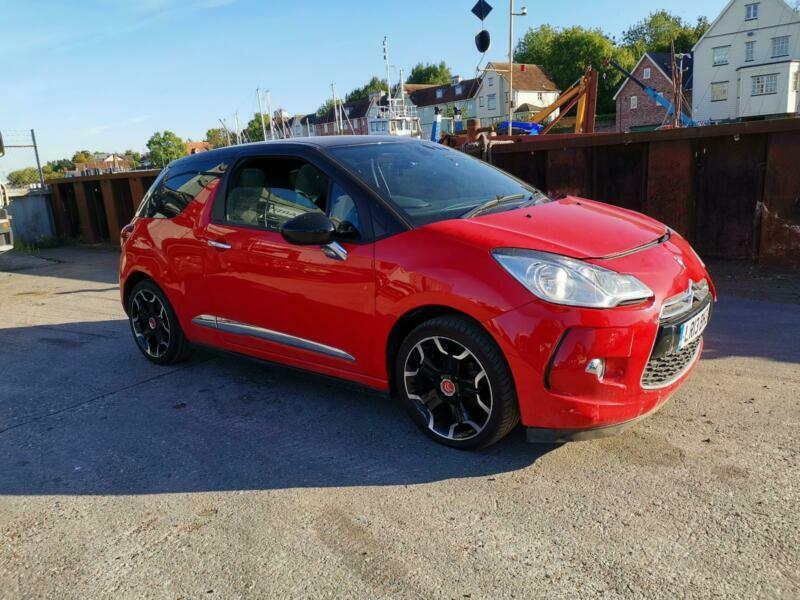 2013 Citroen DS3 1.6 VTI ( 120bhp ) DStyle Plus RED SALVAGE DAMAGED ...